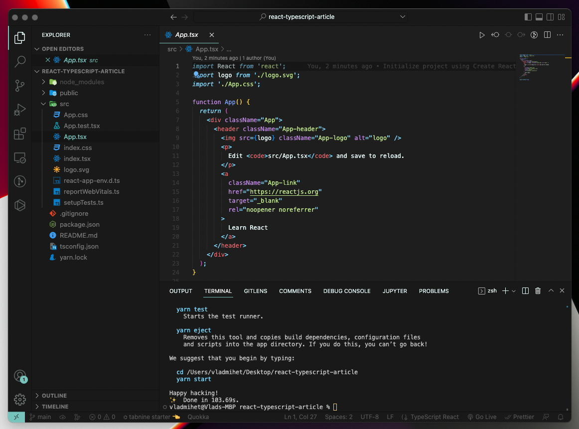 How To Add TypeScript To React - Upmostly How To Add TypeScript To React - Upmostly